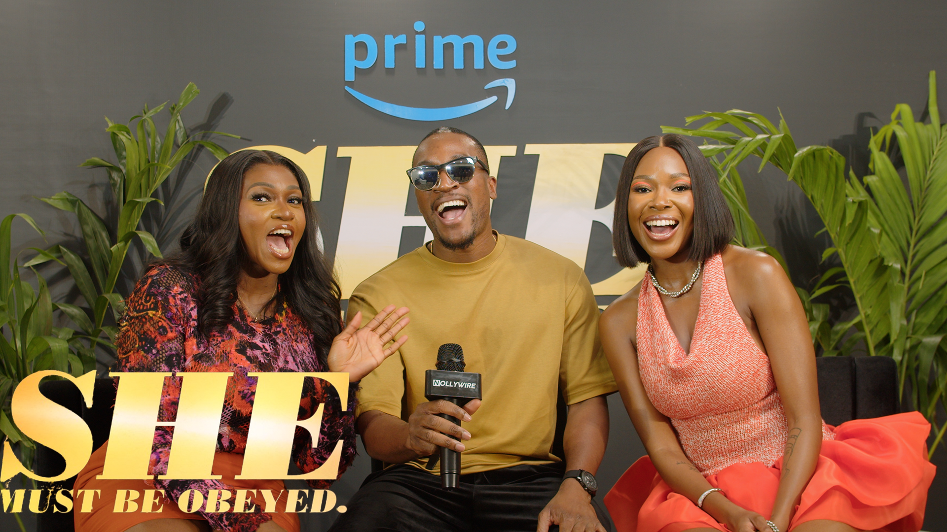 'SHE Must Be Obeyed' Cast Waje, Veeiye and Akah Nnani on Their First Encounters With One Another ...