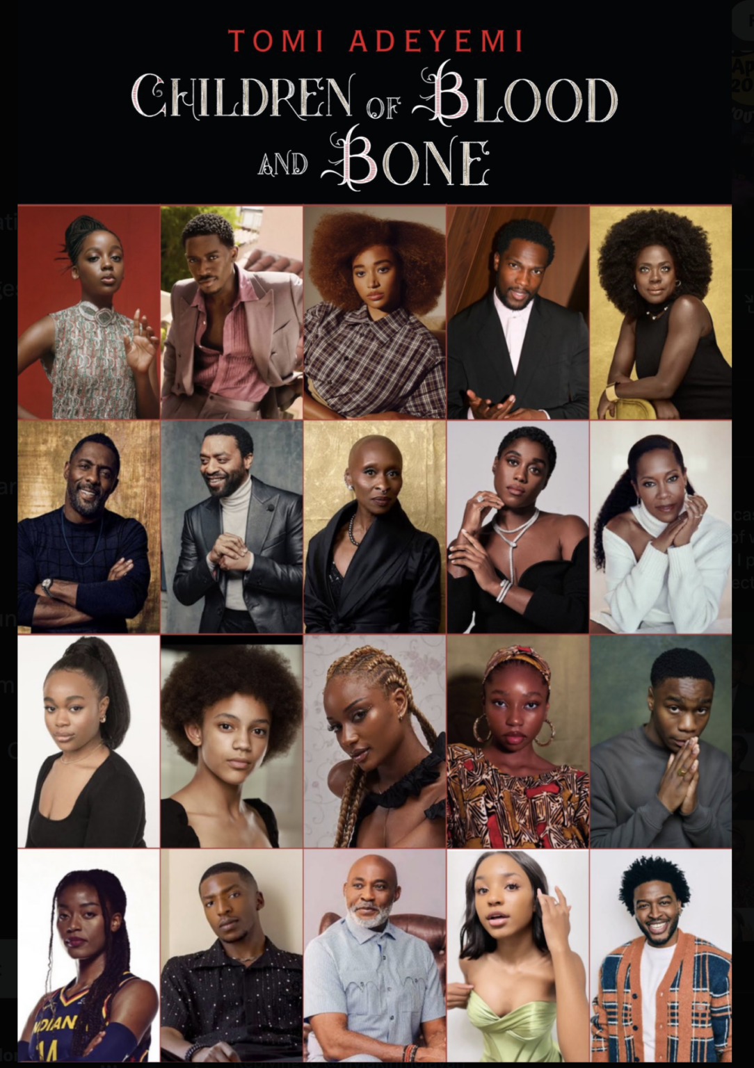 'Children of Blood and Bone': Pamilerin Ayodeji, Richard Mofe-Damijo ...